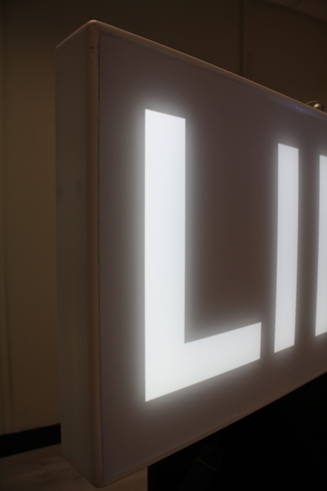 Solid Surface Light Box | Retail Display | Wrights Plastics