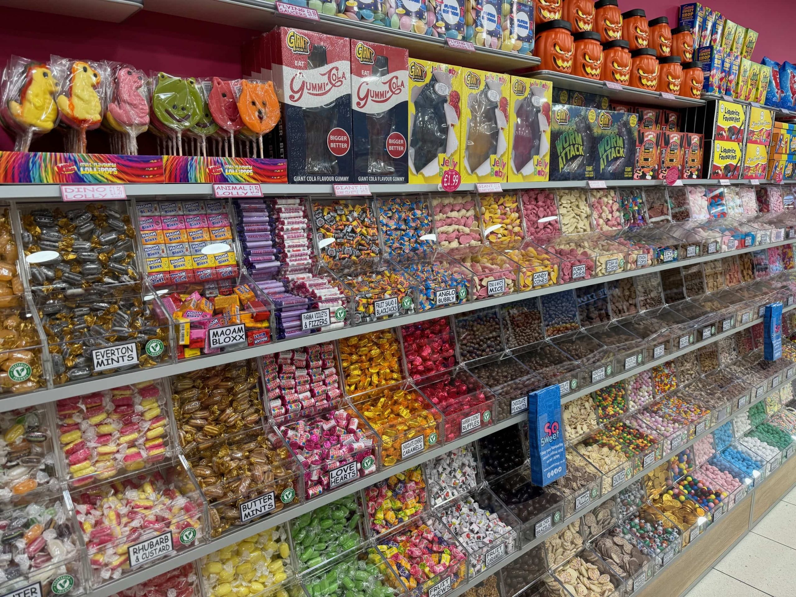 Retail Display Project for SoSweet - Wrights Plastics